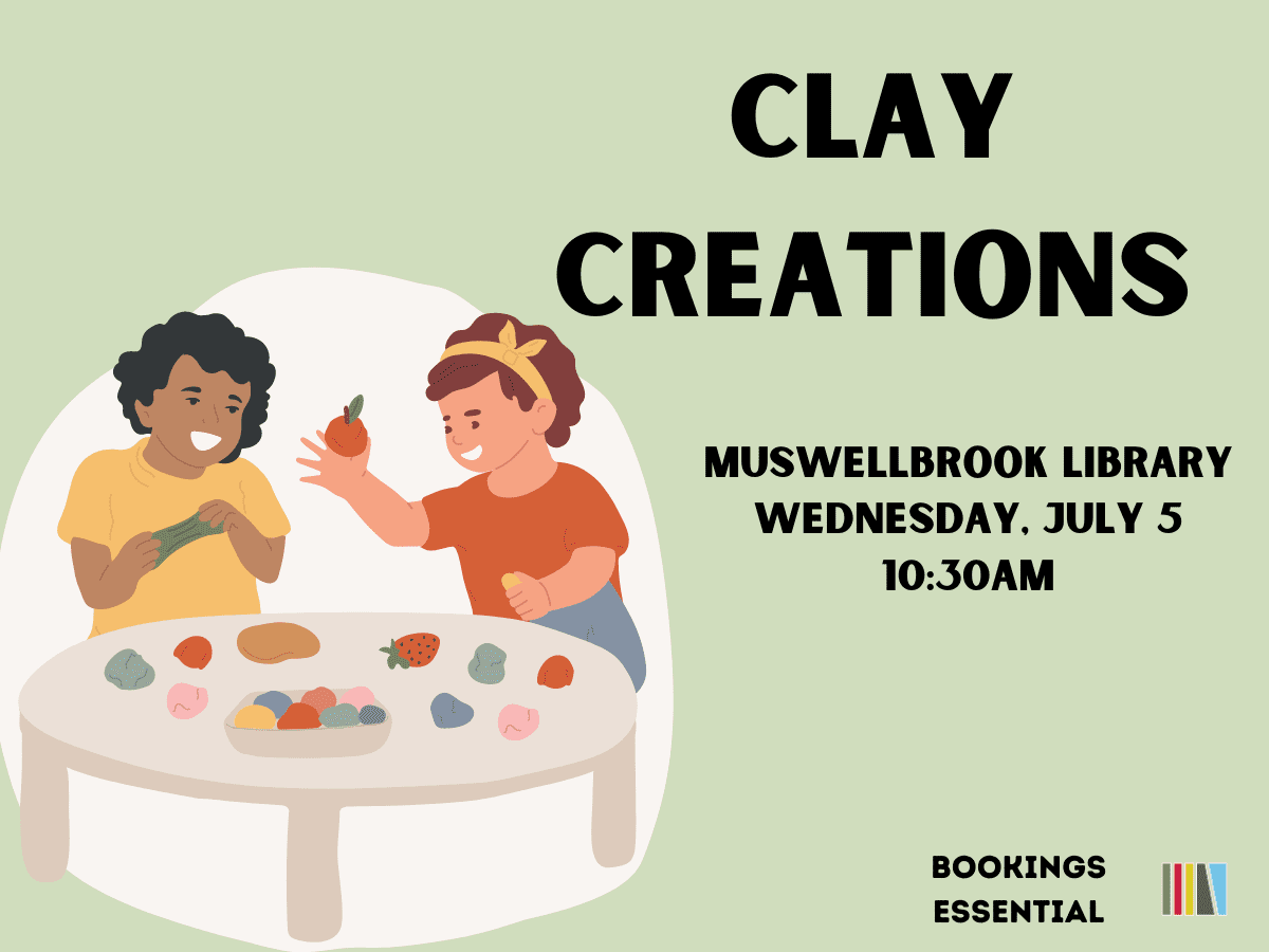 Clay Creations at Muswellbrook Library : Muswellbrook Shire Libraries