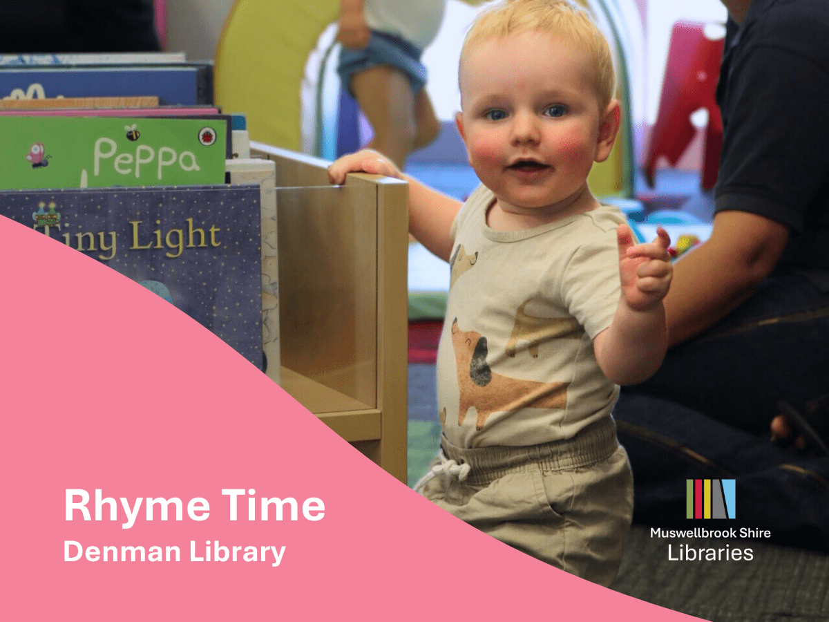 Rhyme Time at Denman Library : Muswellbrook Shire Libraries