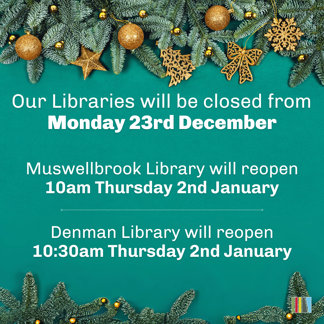 Christmas and New Year Closure : Muswellbrook Shire Libraries