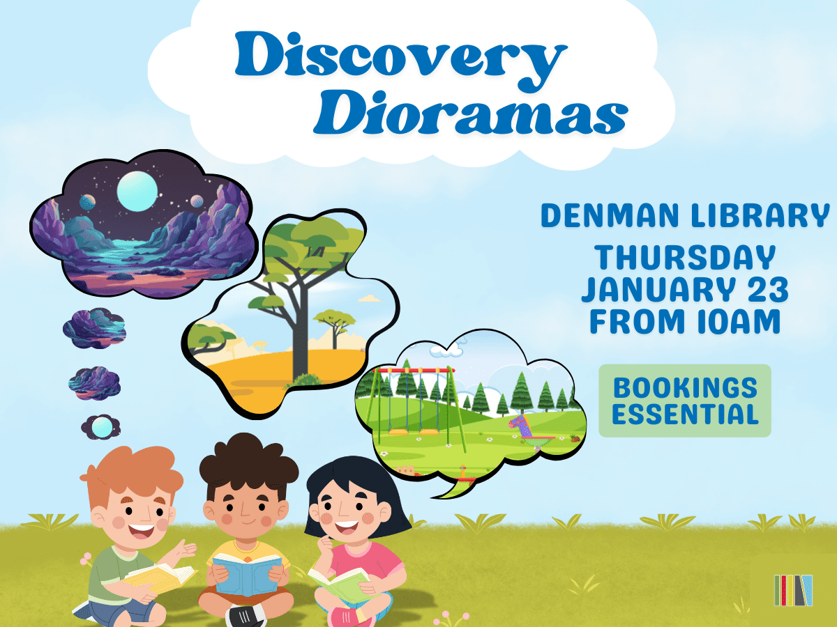 Discovery Dioramas at Denman Library : Muswellbrook Shire Libraries
