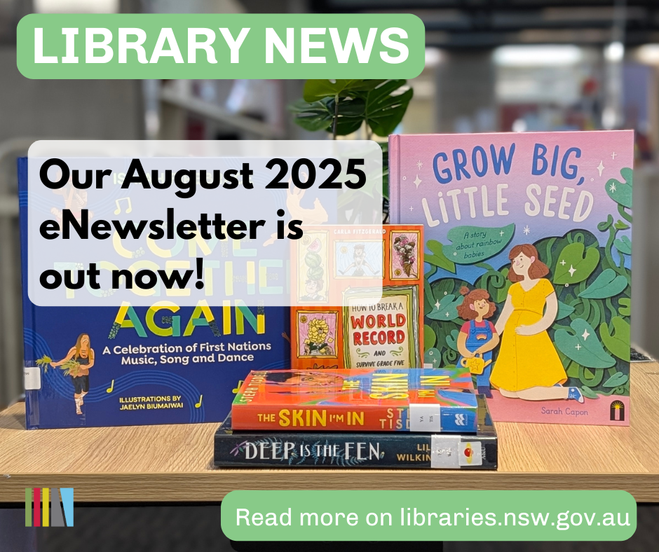 What's on in August!? : Muswellbrook Shire Libraries