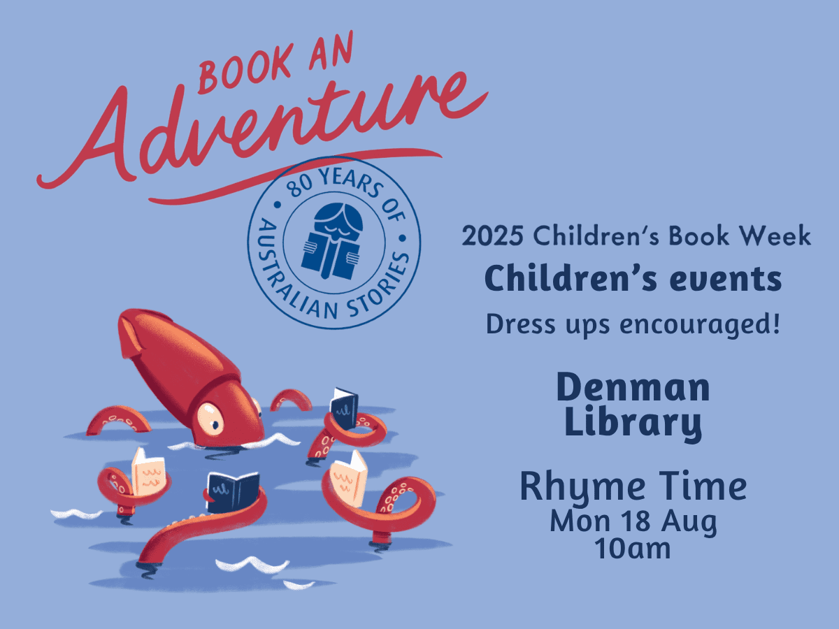 Book Week Rhyme Time at Denman Library : Muswellbrook Shire Libraries
