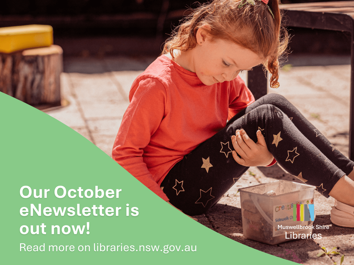 What's on in October!? : Muswellbrook Shire Libraries